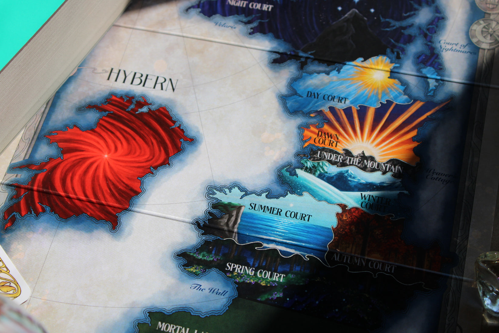 Prythian Map – Belligerently Bookish